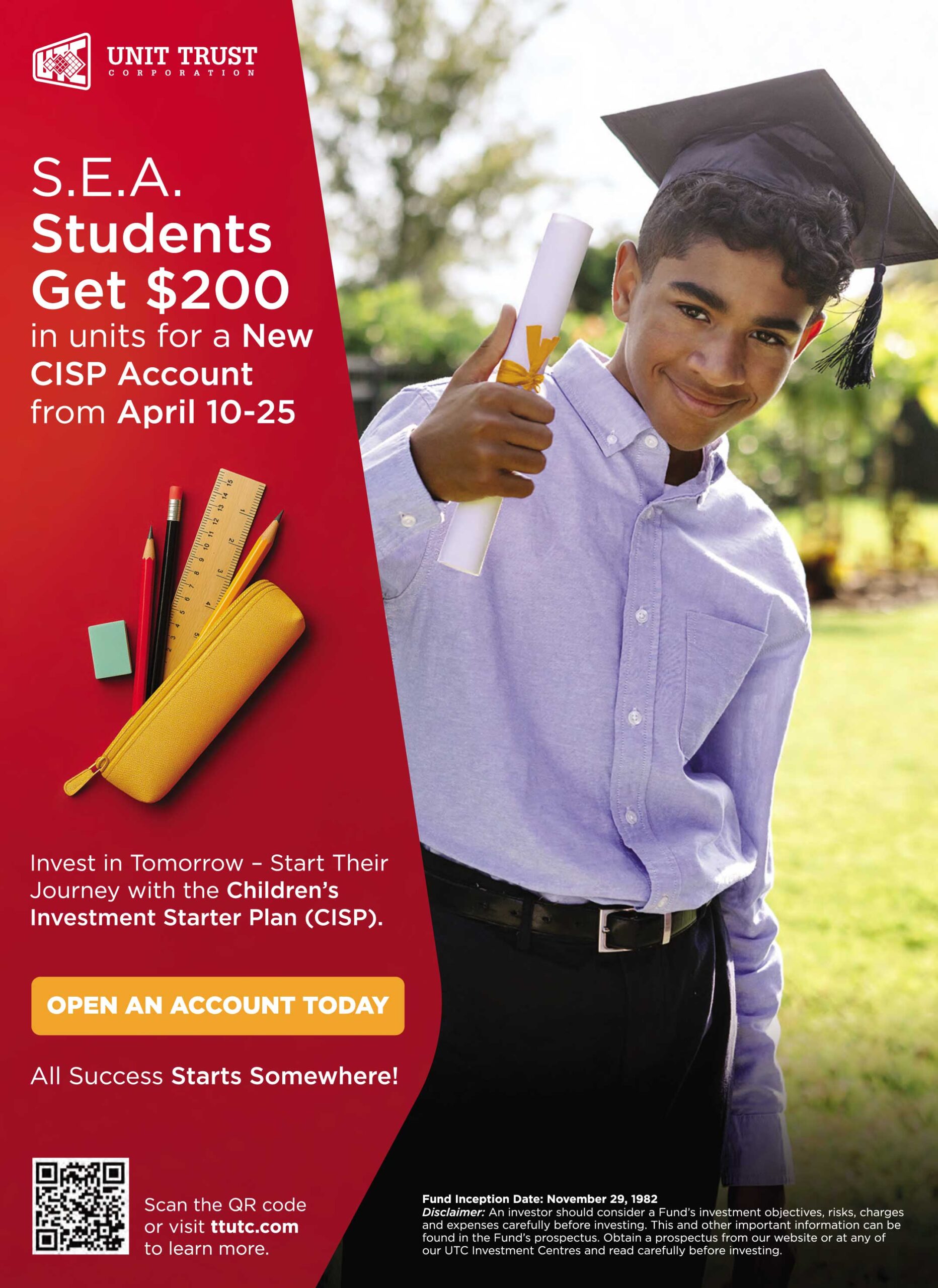 All Success Starts Somewhere - Unit Trust Corporation