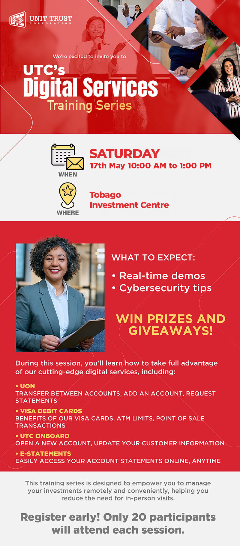 UTC’s Digital Services Training - Unit Trust Corporation