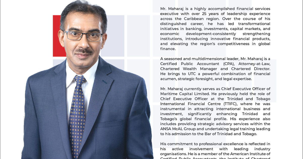 Strengthening Our Legacy With Inspired Leadership - Mr. Varun Maharaj ...